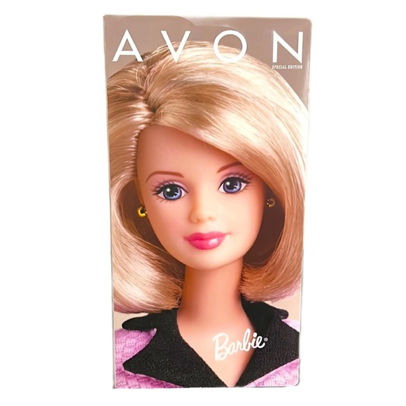 Avon | Toys | Avon Representative Barbie Doll Mattel Pink Barbie ...